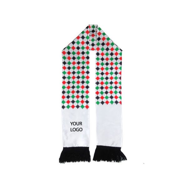 National Day UAE Flag Color Scarf - Corporate